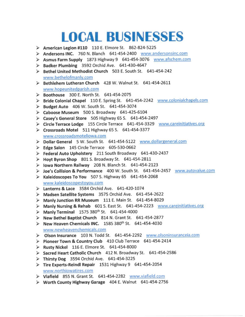 Local Businesses – City Of Manly
